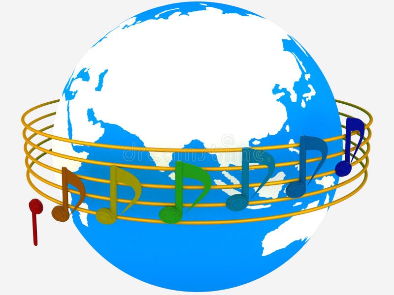 Cartoon Medieval People Around World Stock Vector - Illustration of ...