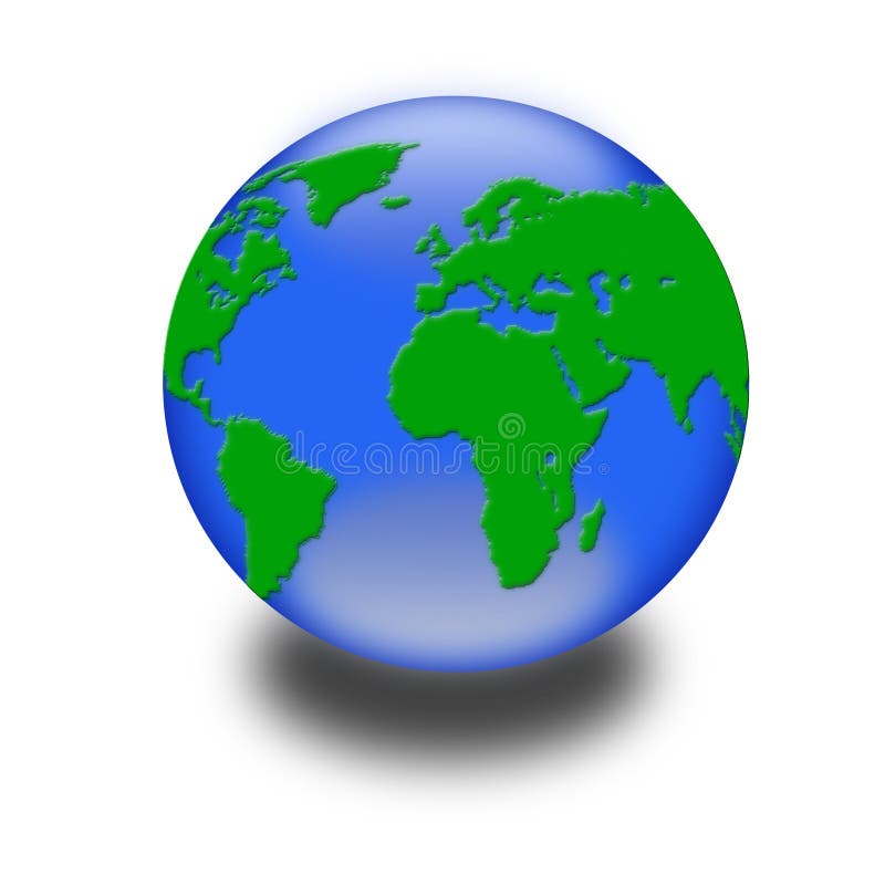 Carbon Footprints Earth Abstract Stock Illustration - Illustration of ...