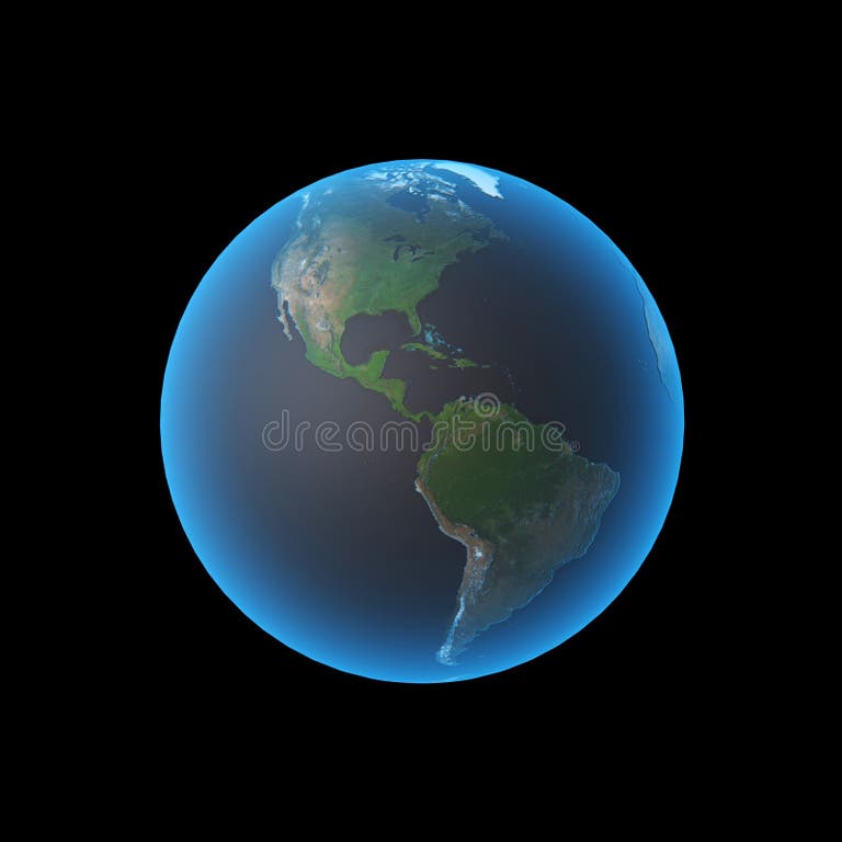 Earth america stock illustration. Illustration of geography - 865335