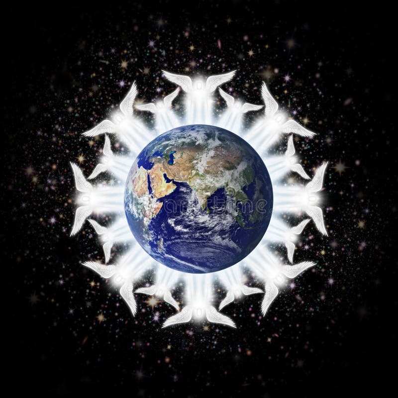 Earth Angels stock image. Image of holy, guardian, heaven - 63708703