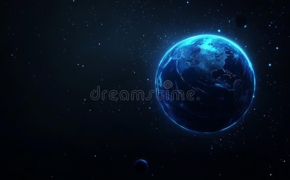 Earth As a Blue Planet. NASA Supplied Elements of Ecology and Science ...