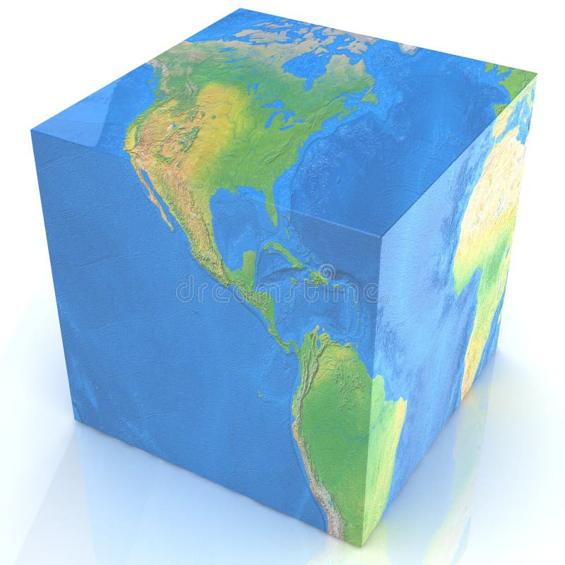 Cube Earth Shape Stock Illustrations – 424 Cube Earth Shape Stock ...