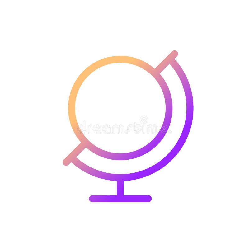 Earth Ball Globe Pixel Perfect Gradient Linear Ui Icon Stock Vector ... Earth Ball Globe Pixel Perfect Gradient Linear Ui Icon Stock Vector ...