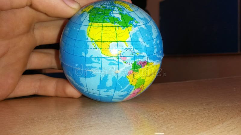 The Earth Ball stock image. Image of school, small, globus - 81667969