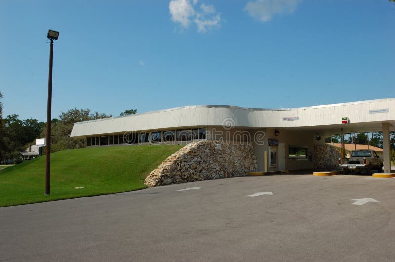 Earth Berm Building stock image. Image of cool, construction - 3299291