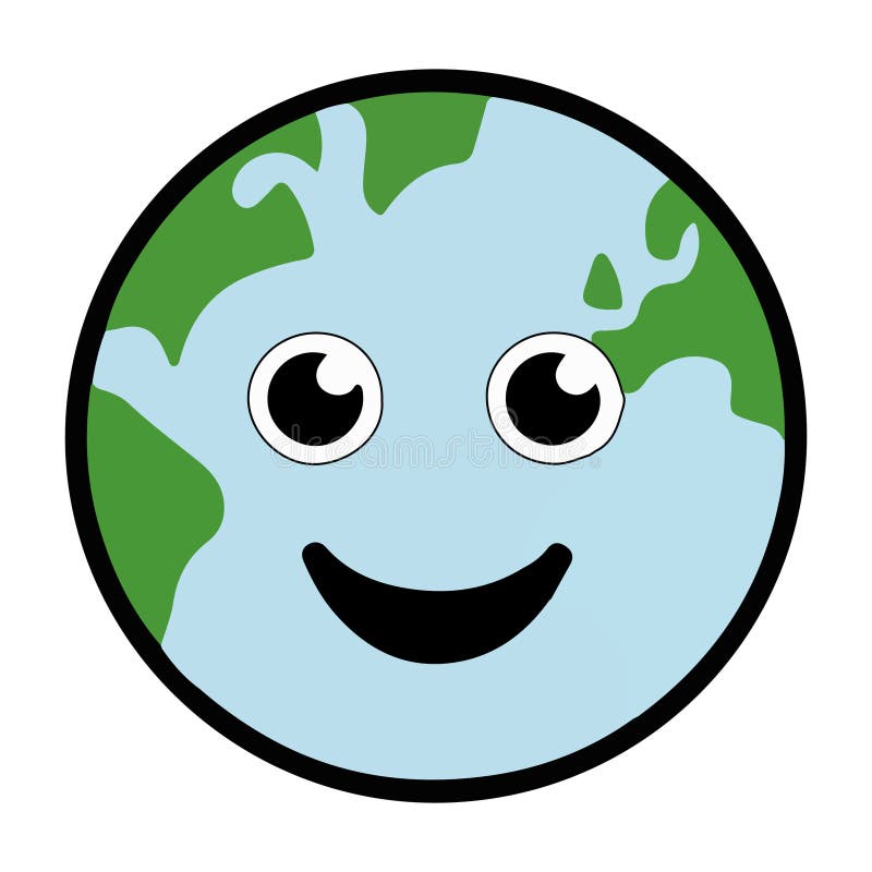 Earth Cartoon Vector stock vector. Illustration of brand - 363599257