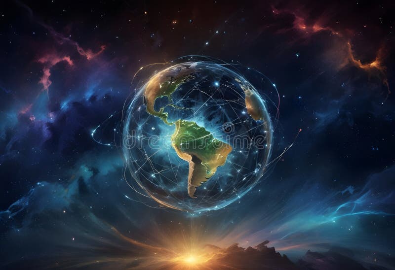 Earth Communication Network Concentric Circles of Radiating Magnetism ...