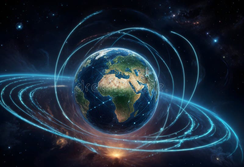 Earth Communication Network Concentric Circles of Radiating Magnetism ...