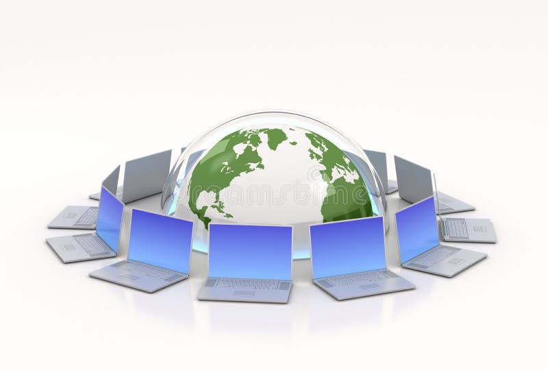 Earth connection stock vector. Illustration of healthy - 123414564