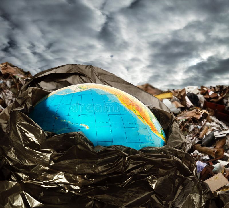Earth contamination stock image. Image of ecology, litter - 38546669