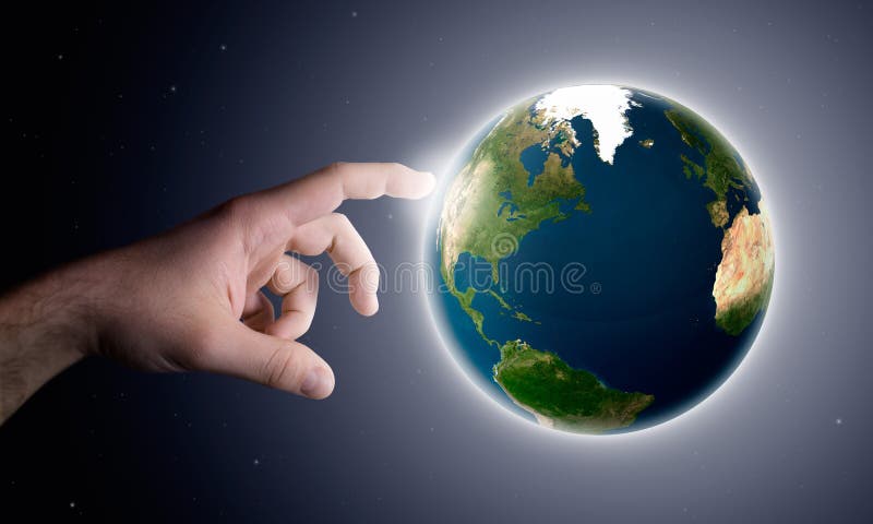 Earth creation stock photo. Image of world, planet, light - 19536128