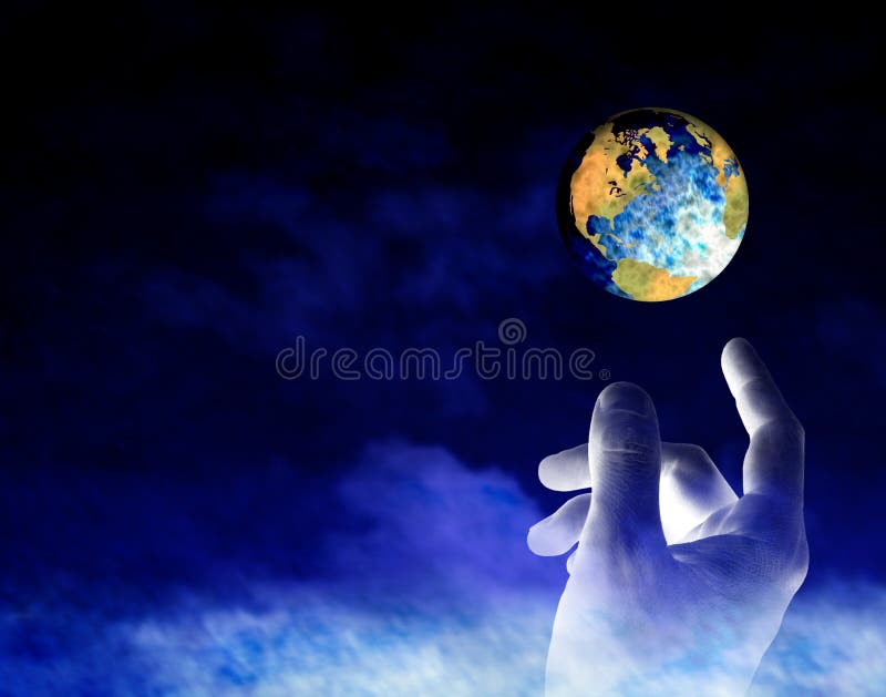 Earth creation stock photo. Image of world, planet, light - 19536128