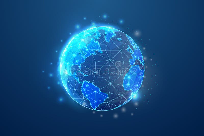 Planet Earth Wireframe Design Isolated Stock Illustrations – 1,393 ...