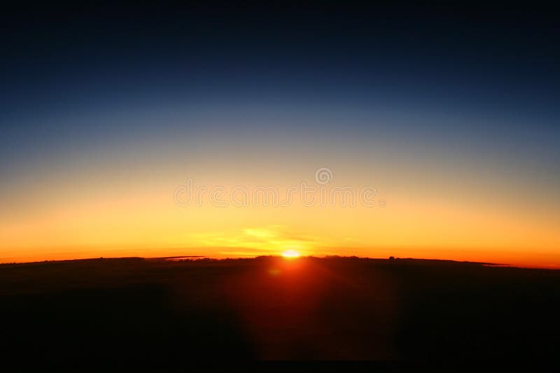Earth Dawn Rise stock image. Image of sunrise, world, field - 6849063