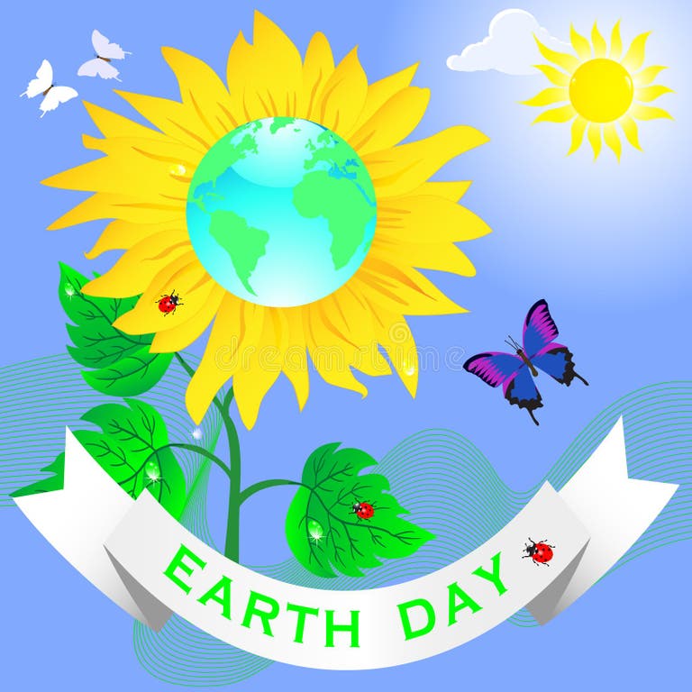 Earth Day Flower Stock Illustrations – 14,516 Earth Day Flower Stock ...