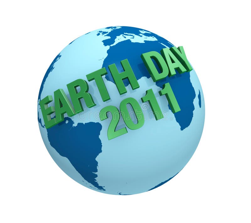 Earth Day Logo Type stock illustration. Illustration of artwork - 13594132