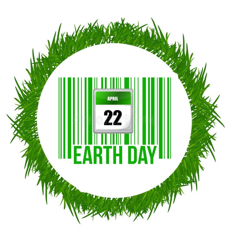 Earth Day Barcode Stock Illustrations – 14 Earth Day Barcode Stock ...