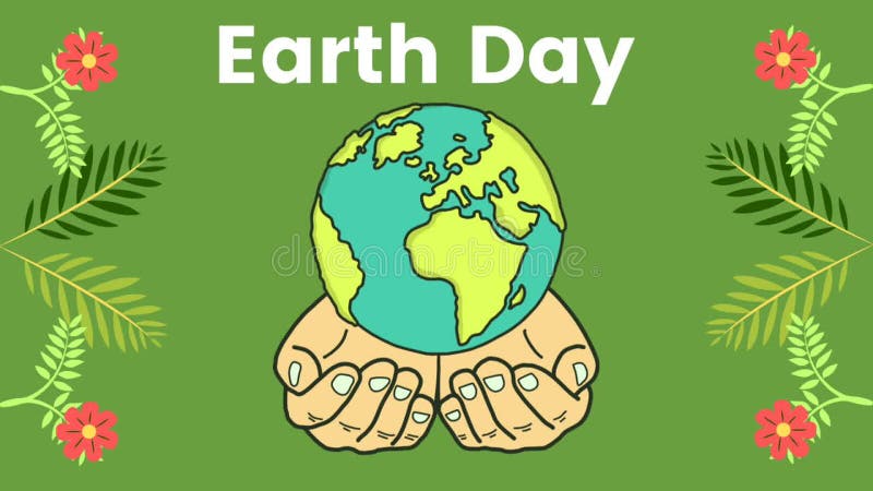 Earth Day Animation Motion Graphic Design for Environment Ozone and ...