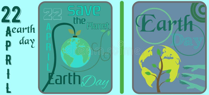 22 april earth day stock vector. Illustration of concept - 309905568