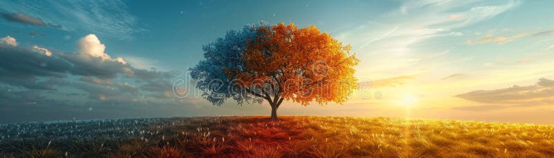 Earth Day Celebration in a World Where Seasons Change daily Showcasing ...