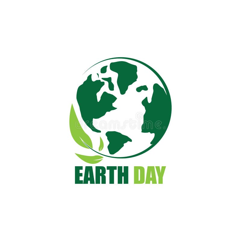 Earth Day Ecology Logo Vector Template Stock Illustration ...