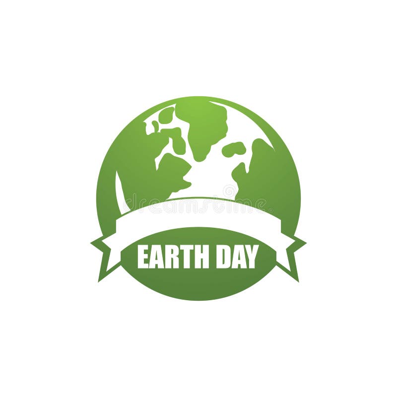 Earth Day Ecology Logo Vector Template Stock Illustration ...