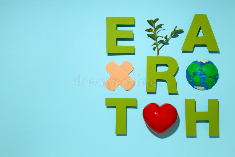 Earth Day, Environment and Eco Concept, Space for Text Stock Photo ...