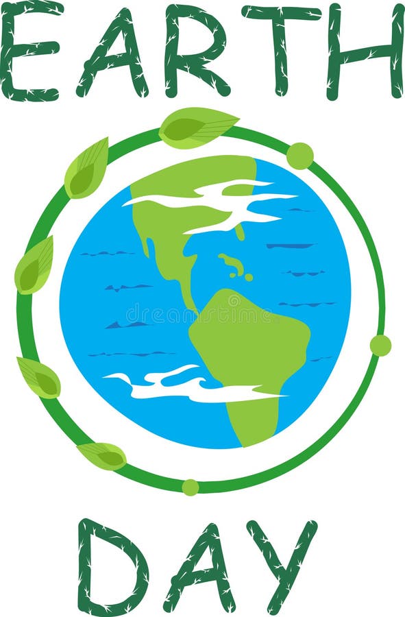 Earth Day Icon stock vector. Illustration of green, concept - 38409688