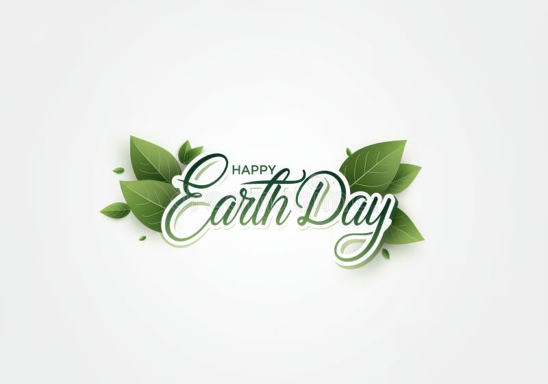 Earth day illustration stock illustration. Illustration of label ...