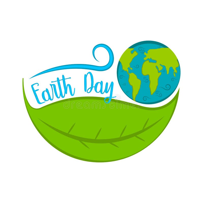 Earth day label stock vector. Illustration of environmental - 136744341