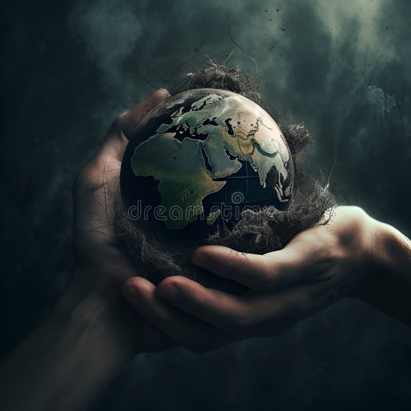 Earth Day, the Theme is the Problem of Ecology, the Planet Earth in the ...