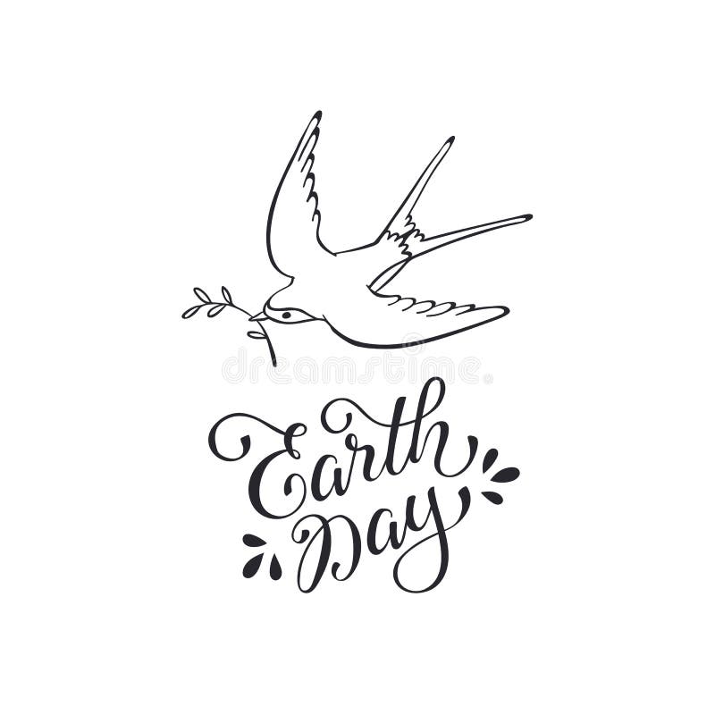 Earth Day Black White Stock Illustrations – 4,317 Earth Day Black White ...