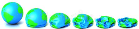 Earth deflating stock illustration. Illustration of colorful - 16459364