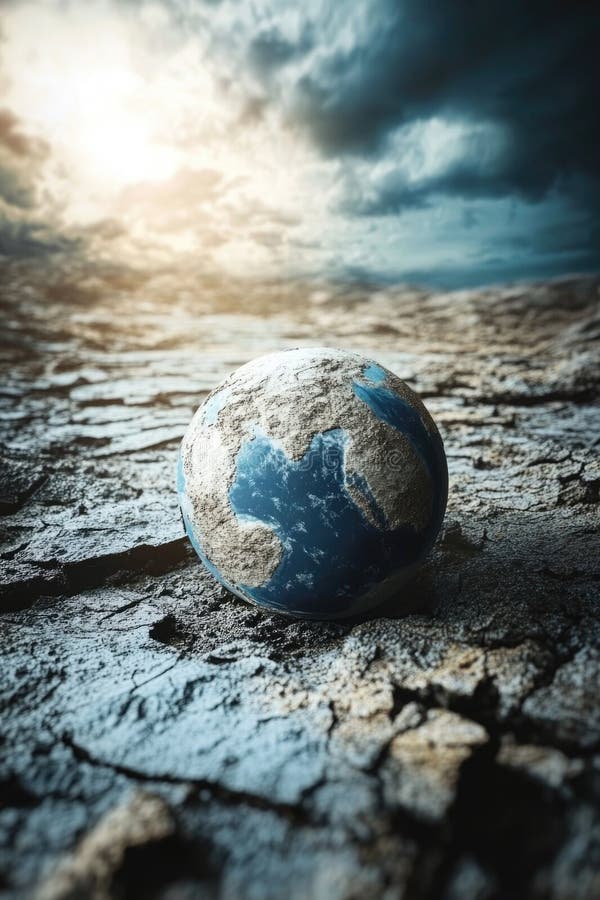 Earth in a Desert stock photo. Image of change, drought - 371916064