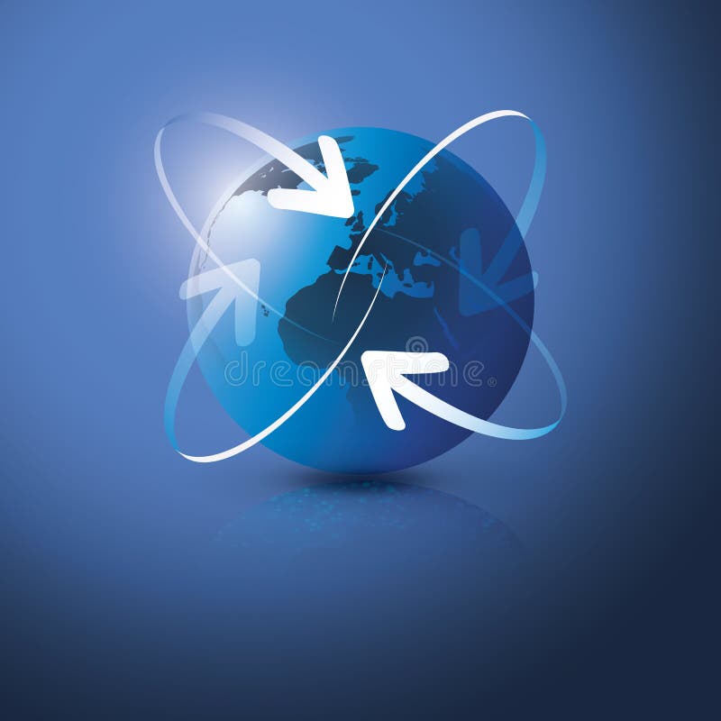 Earth Design Vector - Connections Stock Vector - Illustration of icon ...