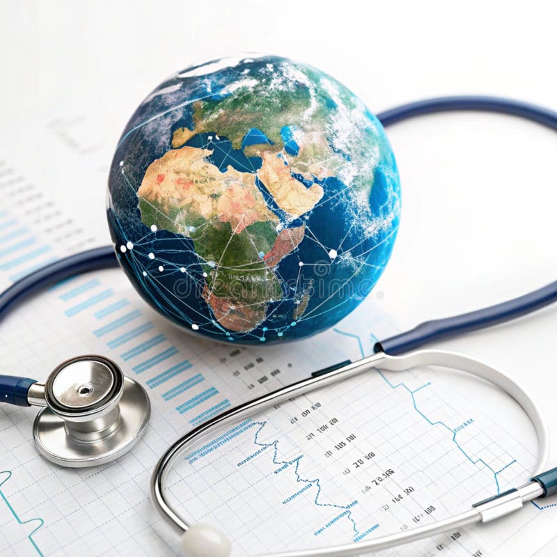 Earth with Digital Elements Like Pixels and Data Streams Highlighting ...