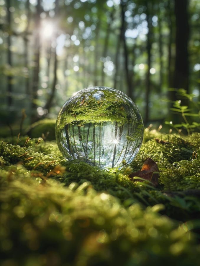 Earth in a Drop stock photo. Image of reflection, globe - 371829726