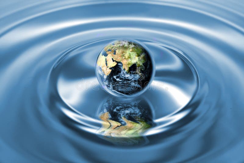 Earth ecosystem concept stock photo. Image of fresh, drop - 13309144