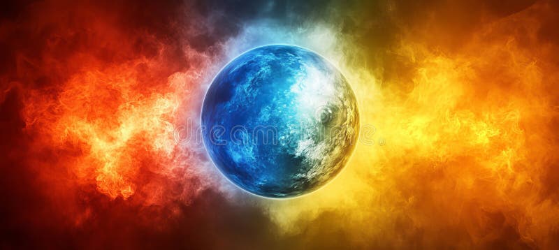 Earth Embraced by Fiery Atmosphere, Conceptualizing the Impact of Ozone ...