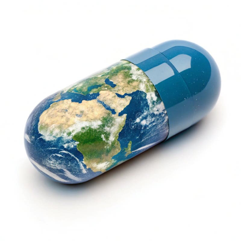 Earth Featuring a Running Track Symbolizing the Importance of Exercise ...