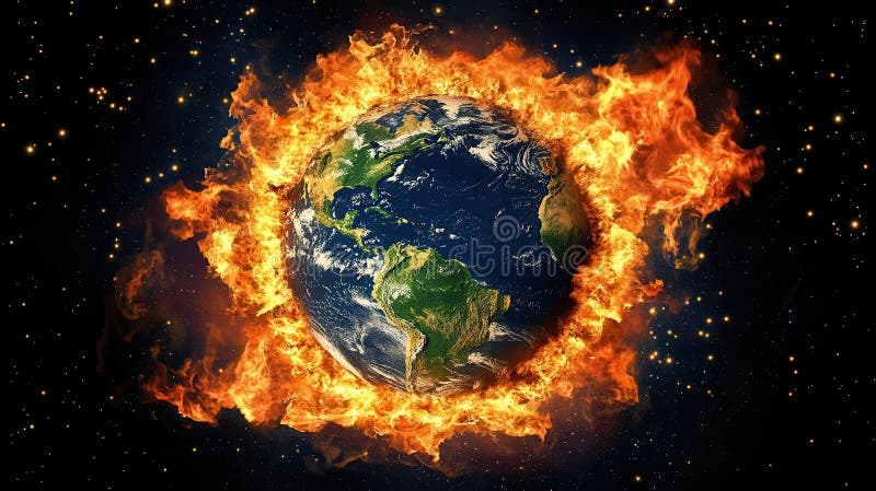 Earth on Fire Global Crisis and Environmental Destruction in Space ...
