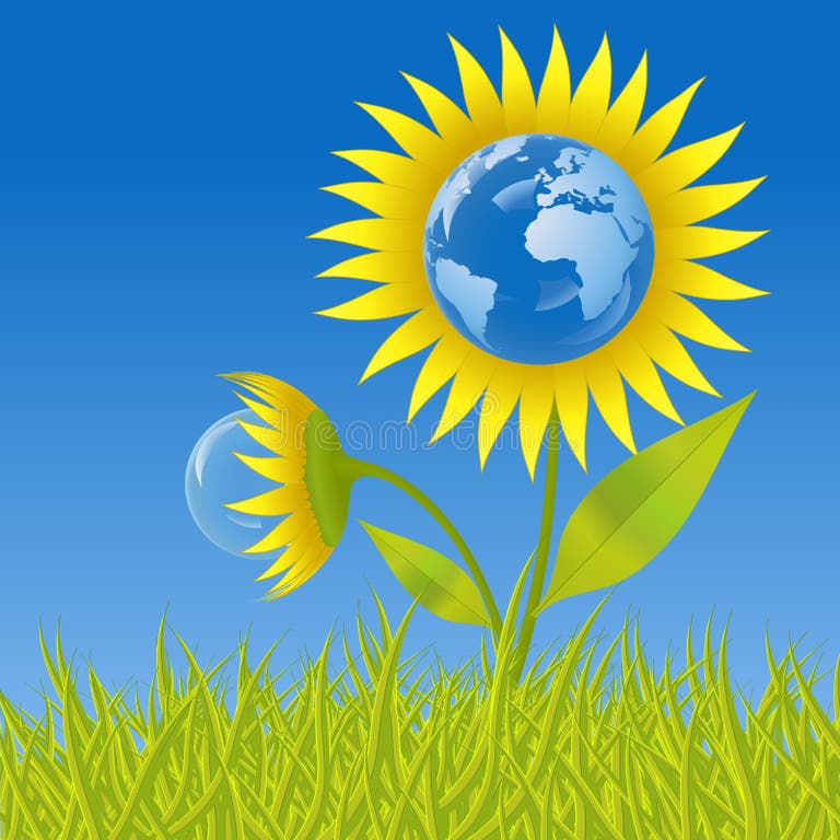 Planet Earth Flower Stock Illustrations – 14,991 Planet Earth Flower ...