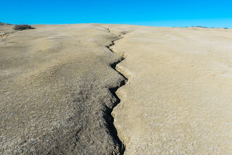 Crack in the earths crust stock photo. Image of earth - 29870410