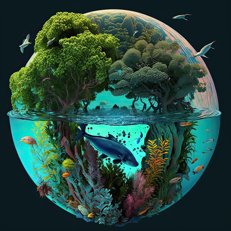 Earth Globe Ball. Saving Environment, Save Clean Planet and Ecology ...