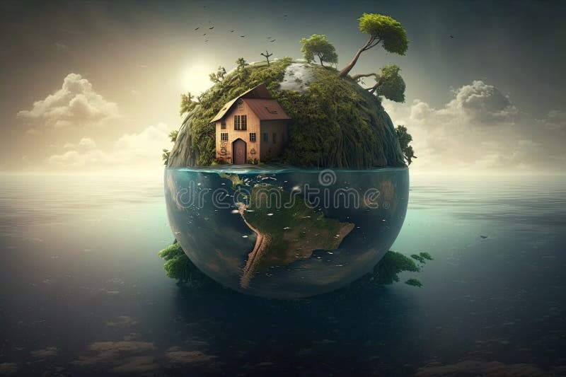 Earth Globe Ball. Saving Environment, Save Planet and Ecology ...