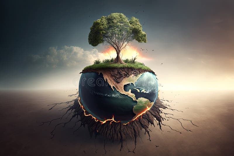 Earth Globe Ball. Saving Environment, Save Planet and Ecology ...