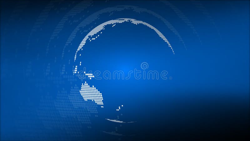 LED World Map (Loop) stock footage. Video of world, animation - 43682362