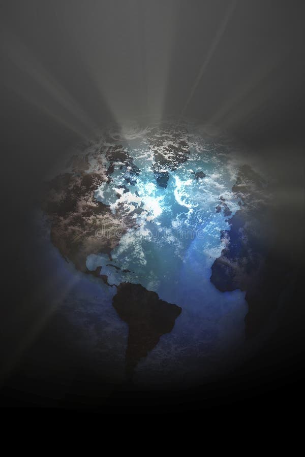 Earth World Globe stock illustration. Illustration of sphere - 3961121