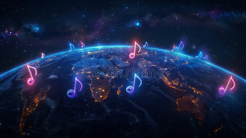 158 Earth Musical Note Stock Photos - Free & Royalty-Free Stock Photos ...