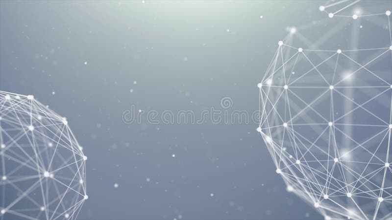 Earth Globe Network Rotating with Plexus Digital Connections Loop Stock ... Earth Globe Network Rotating with Plexus Digital Connections Loop Stock ...